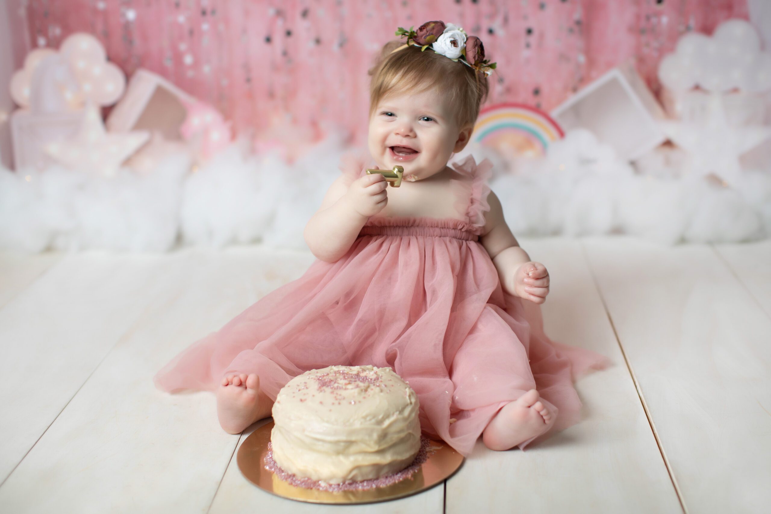 Pretty in Pink | Virginia Cake Smash Photographer - Marian Lozano ...